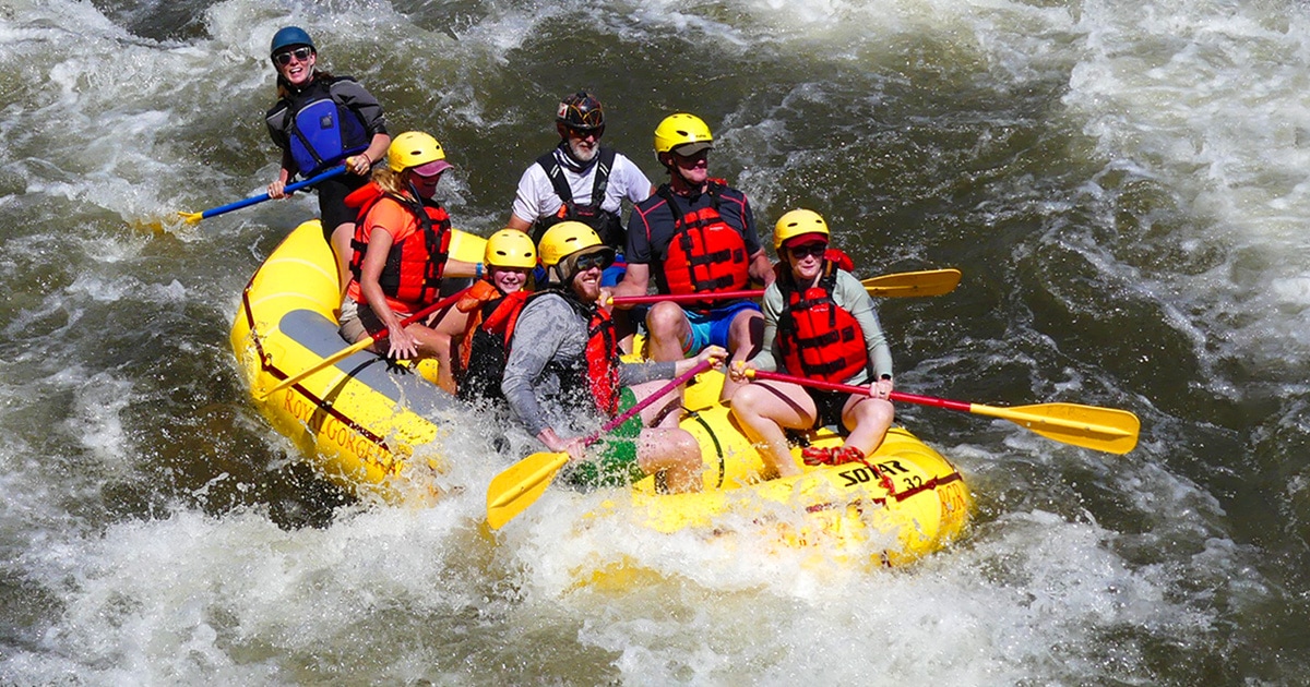 Group Rafting Trips - Family Whitewater Rafting Colorado | Royal Gorge ...